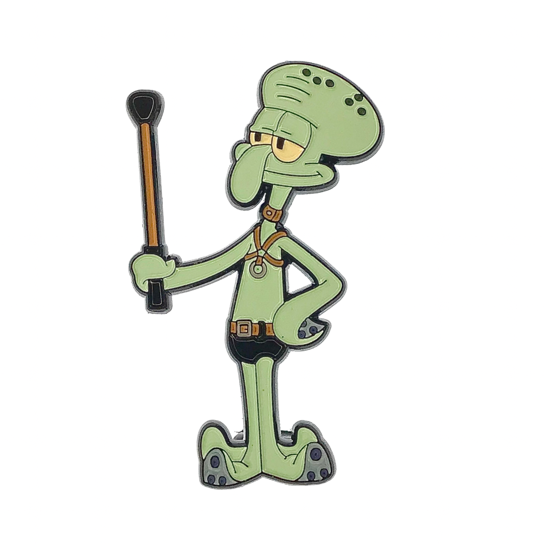 Master Squid Enamel Pin – G&K Industries