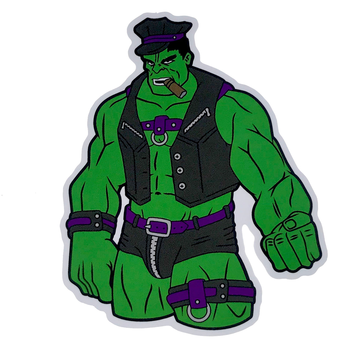Green Goliath Leather Daddy - Sticker – G&K Industries